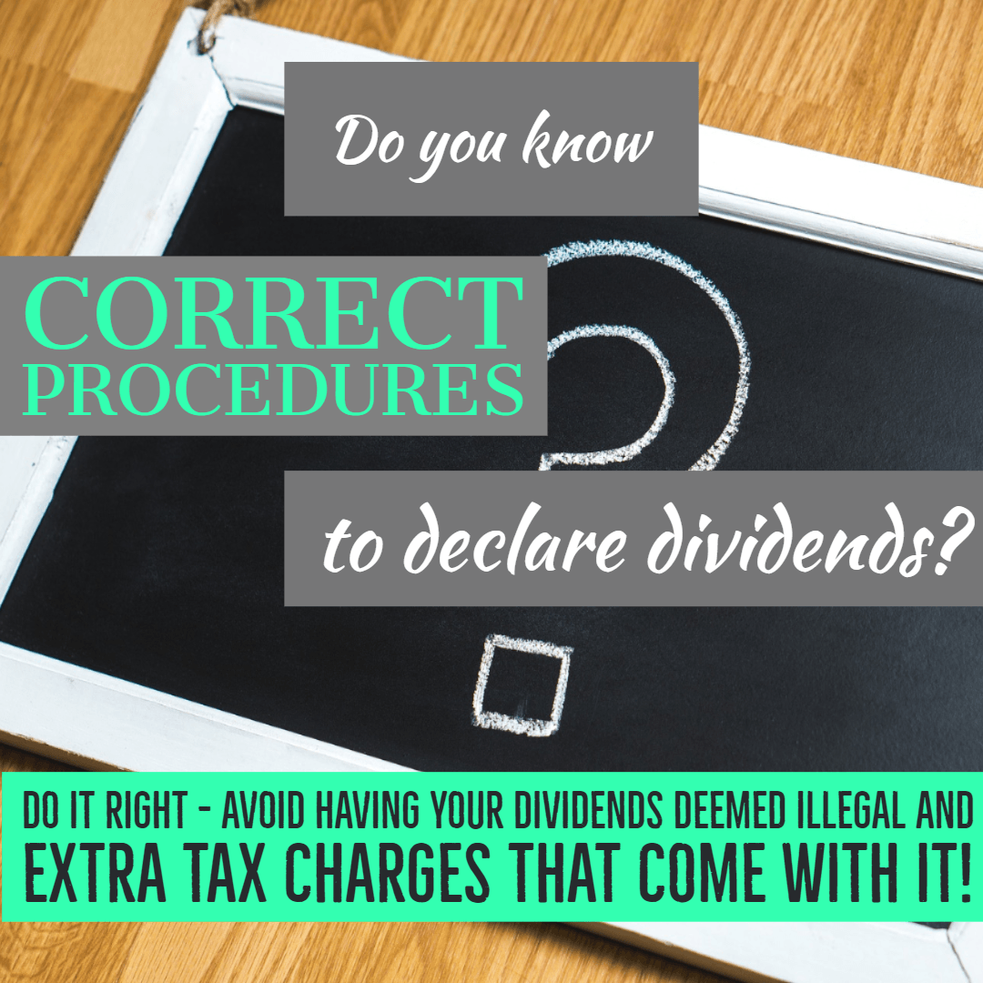 How to declare dividends right? - Idyll Accounting